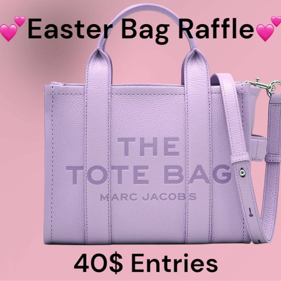 Marc Jacobs | Bags | Marc Jacobs Lavender Tote Bag Stuffed With Goodies ...